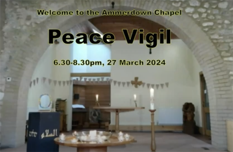 Peace Vigil - Ammerdown Retreat Centre - Sanctuary of Peace in Somerset